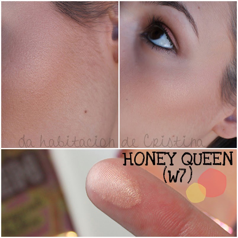 La habitación de Cristina: Coloretes W7: "The Honey Queen" y "África".