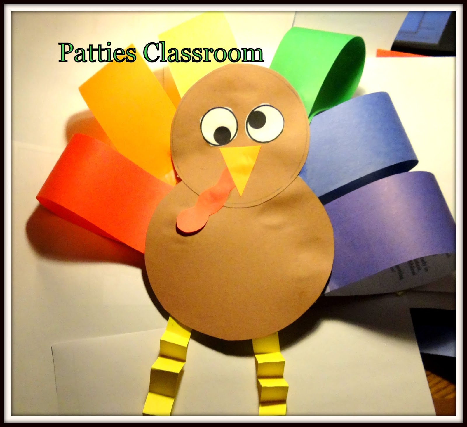 Thanksgiving Turkey ART – Patties Classroom