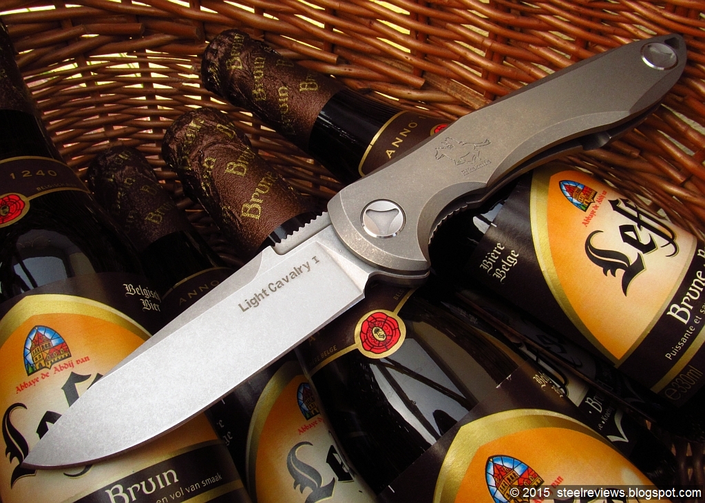 Bailian Light Cavalry - heavy duty titanium flipper with ball bearing ...