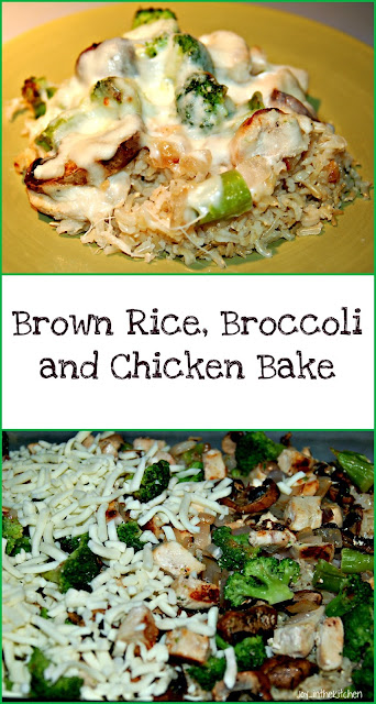 Brown Rice, Broccoli and Chicken Bake