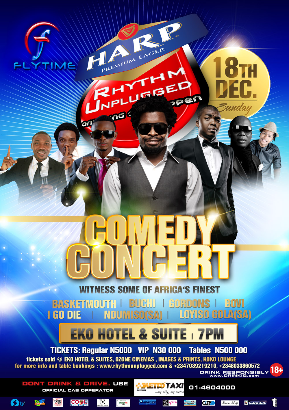 Rhythm Unplugged - Comedy and Music Concert, Dec 2011