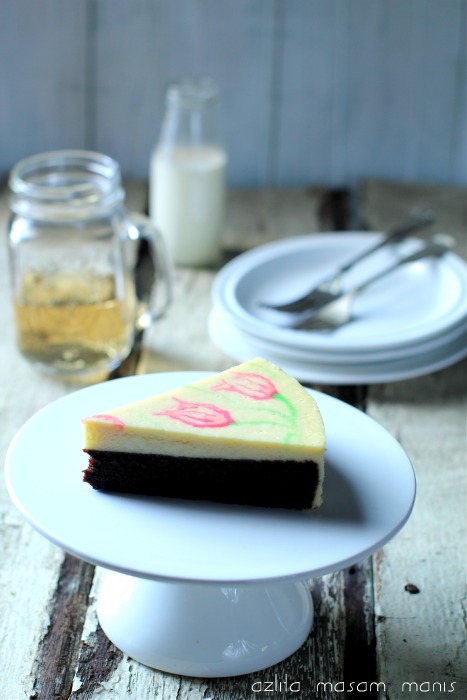 KEK CHOCOLATE CHEESE COMEL - masam manis