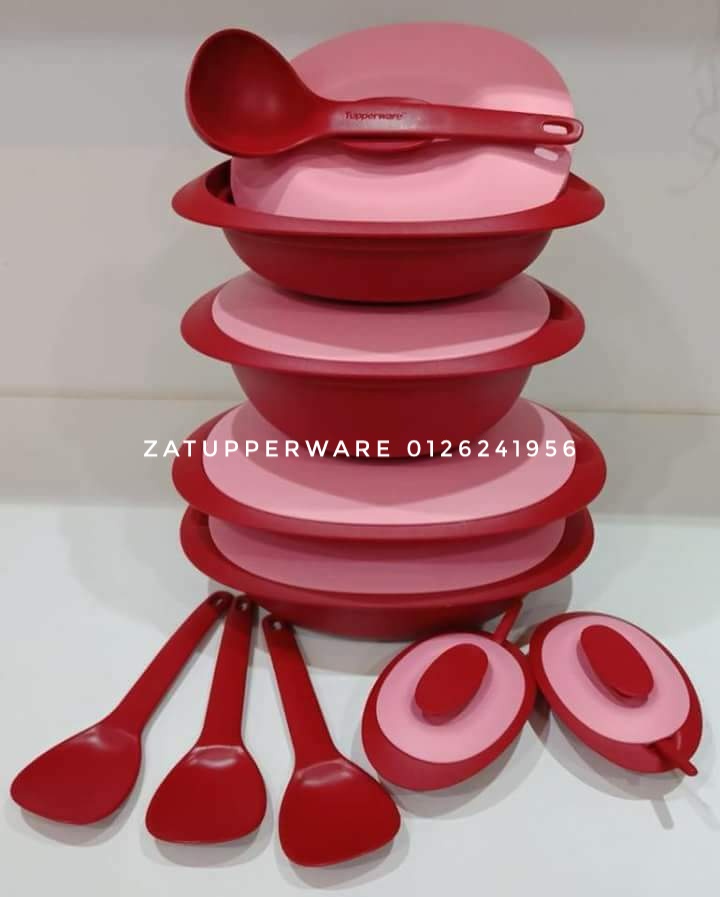 Za Tupperware Malaysia : Promo Raya Red Royal Rose Blossom Set