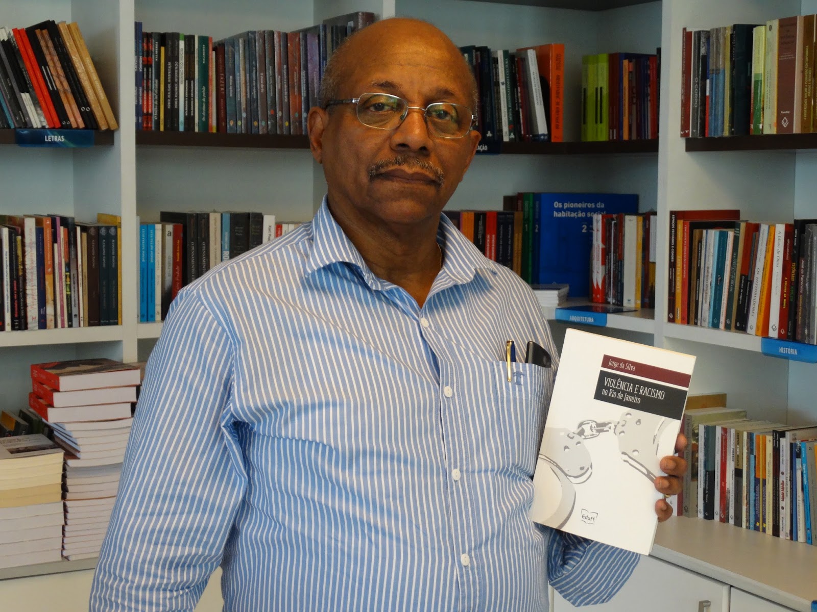 Coronel da Reserva da PM, o cientista social Jorge Da Silva lança livro ...