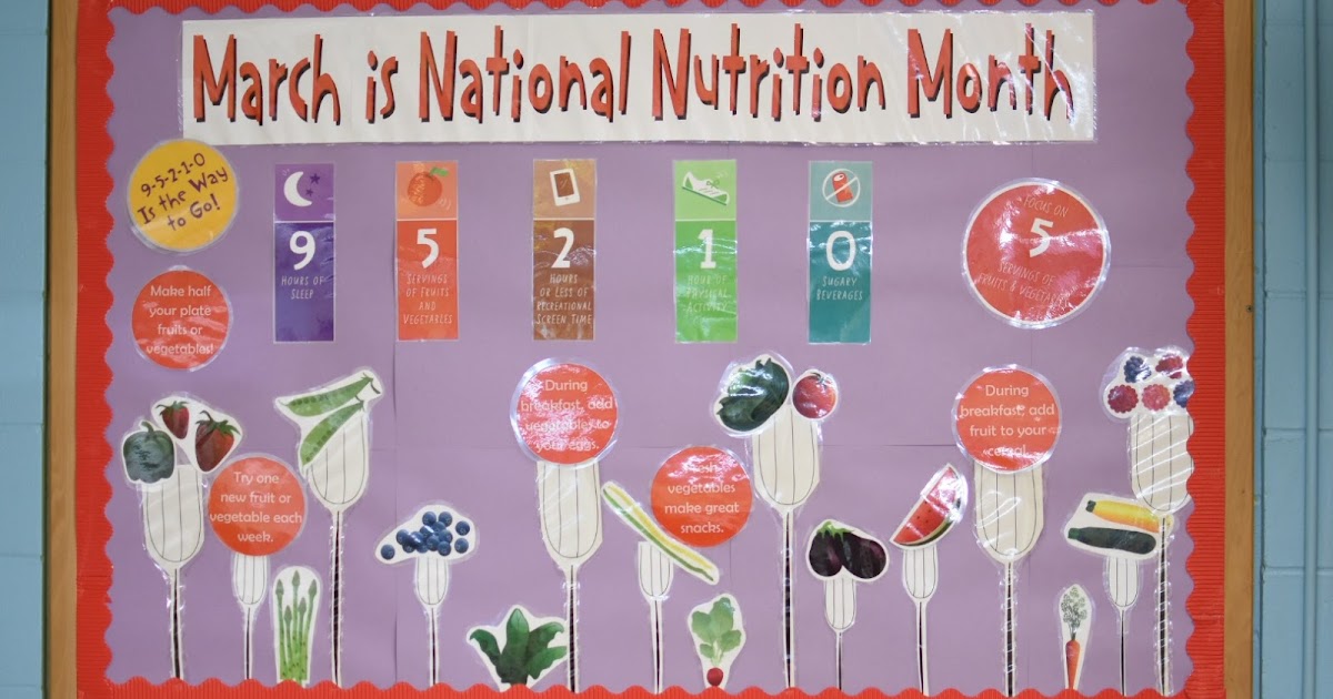 Focus on 5 for National Nutrition Month 2016