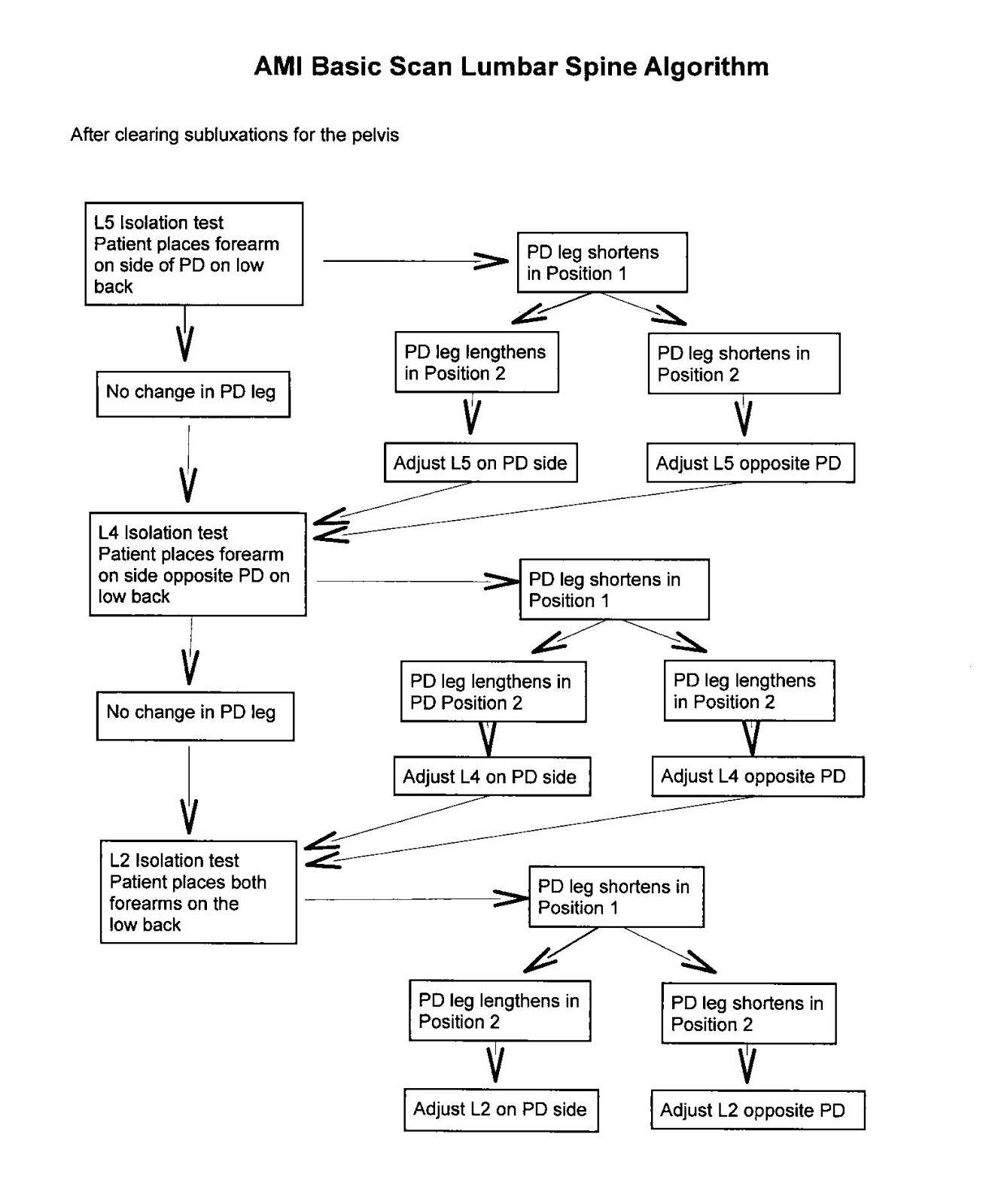 Chiropractic Perspective: I Have Algorithms In My Head
