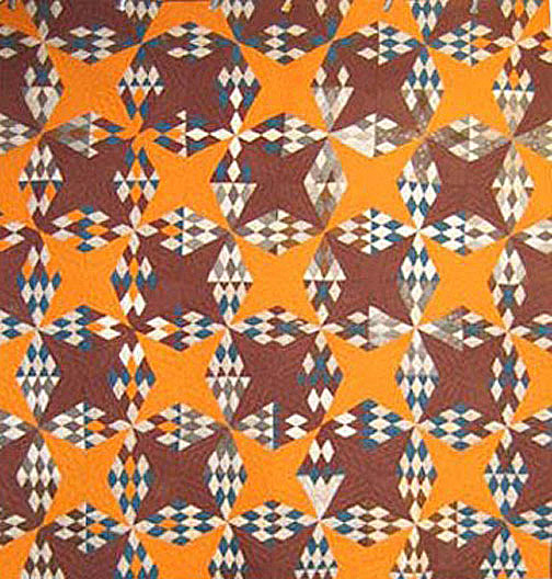 Cloud of Quilt Patterns: Sugar Loaf as a Square Block