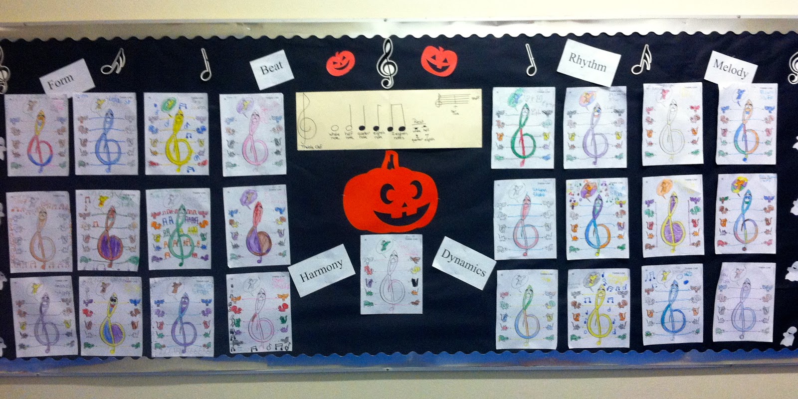 Avahs Garden: Music Ed Bulletin Boards