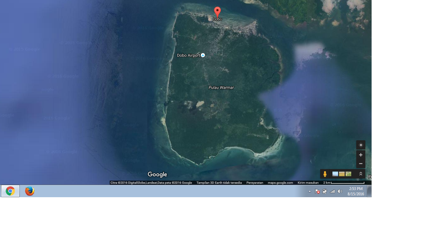 Pulau Dobo Ibu kota Kepulauan Aru | Mochammad Iksan