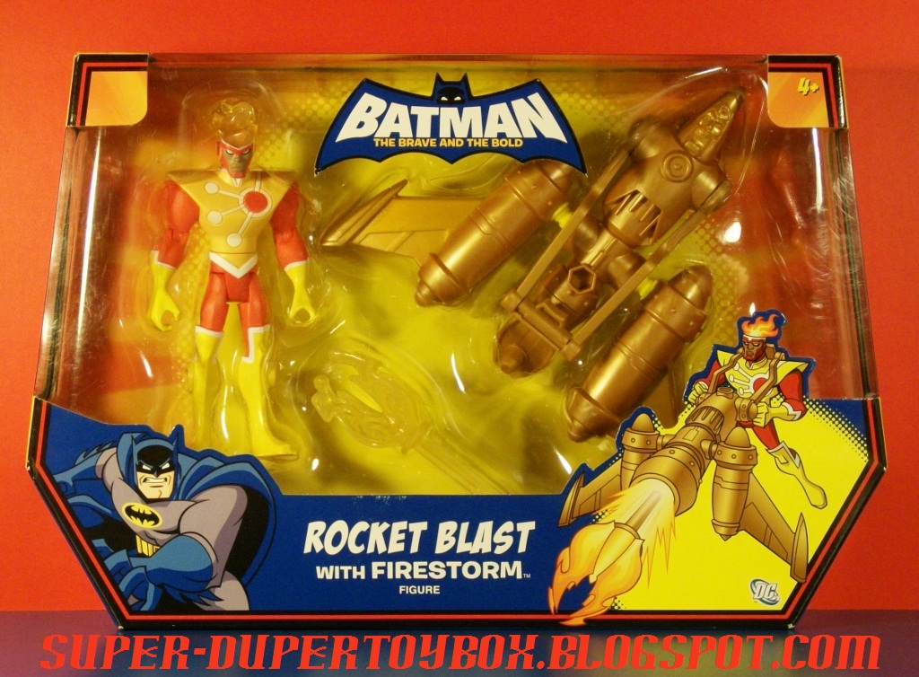 Super-DuperToyBox: Batman: The Brave & The Bold Rocket Blast Firestorm