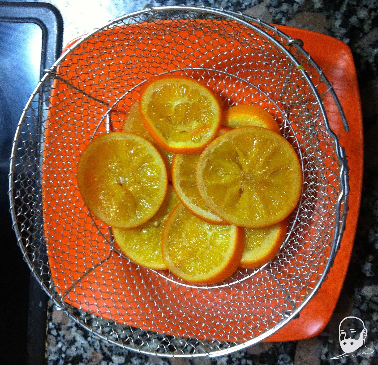 Cocinando en mi casa: Rodajas de naranja caramelizadas