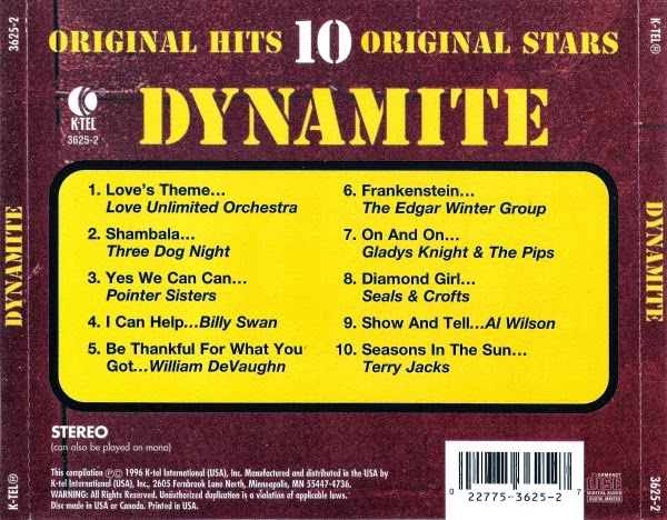K-Tel Kollection 1973-1983: DYNAMITE [1974]