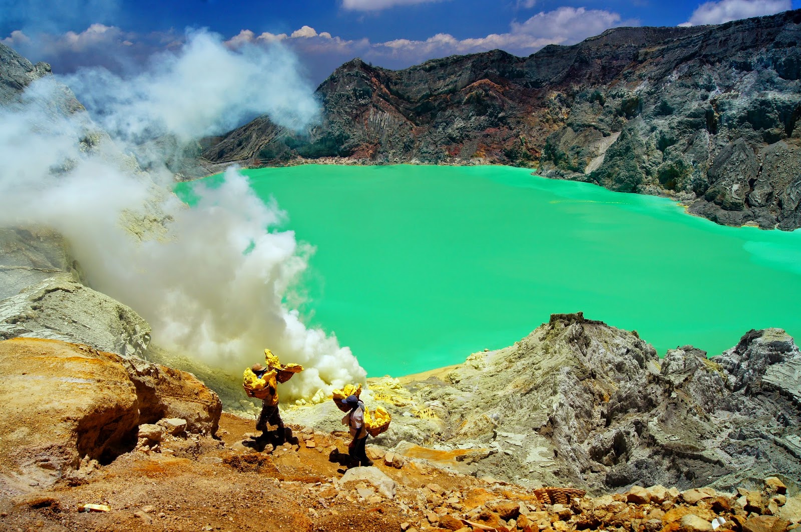 Melihat Api Biru Kawah Ijen Yang Tersohor Di Eropa