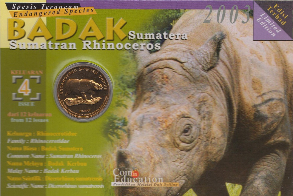 MINAT DUIT: Syiling Spesis Haiwan Terancam - Siri Pertama Haiwan Darat ...