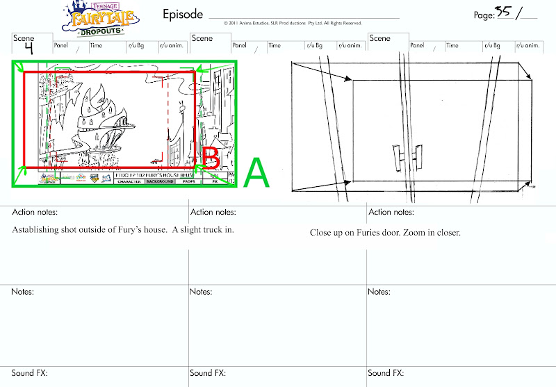Story board work by Golden Street Animation: These are examples of the ...
