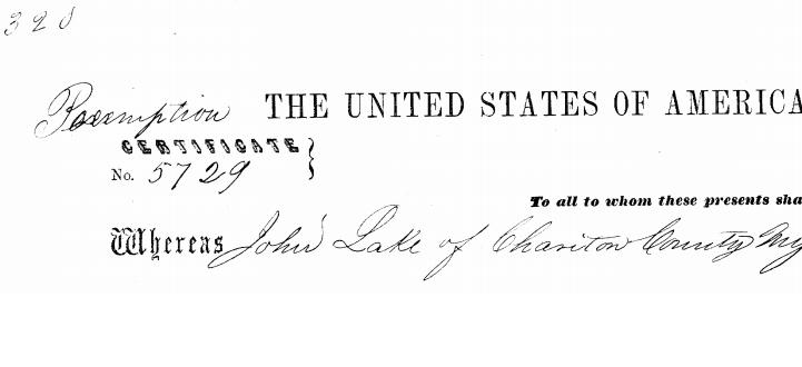 Search Tip of the Day--Almost Every Day: Pre-Emption Claims on BLM ...