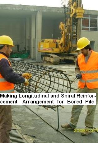Reinforcement for Bored Piles