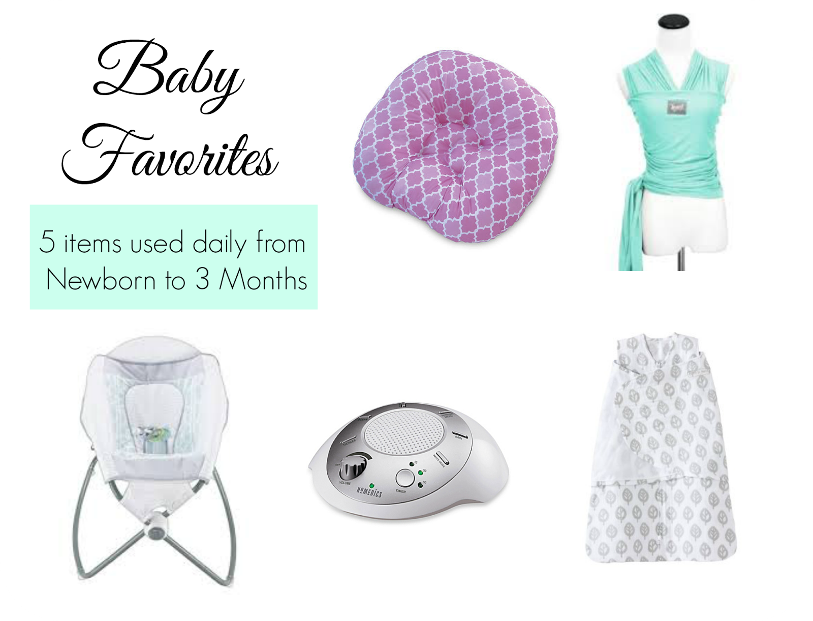 Sweet Carolina Belle Top Five Essential Newborn Baby Items sweet-carolina-belle-top-five-essential-newborn-baby-items