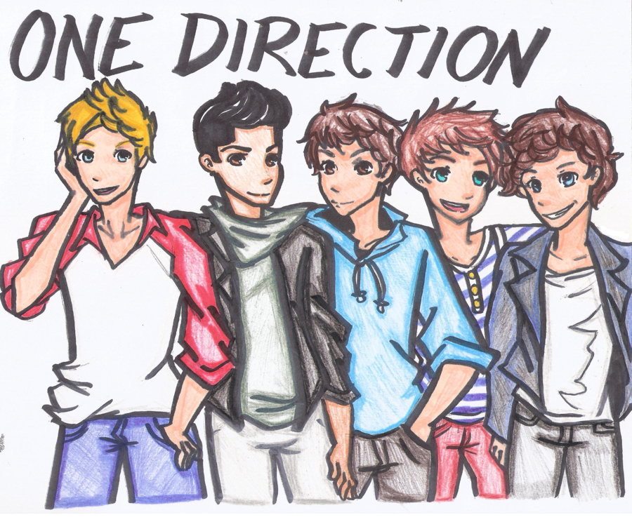 Naruto and Friends: one direction