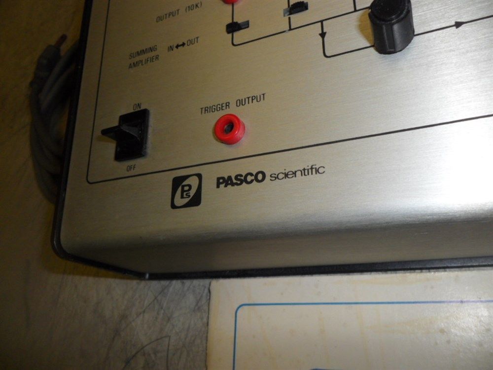 MATRIXSYNTH: PASCO SCIENTIFIC MODEL 9300 9307 FOURIER SYNTHESIZER