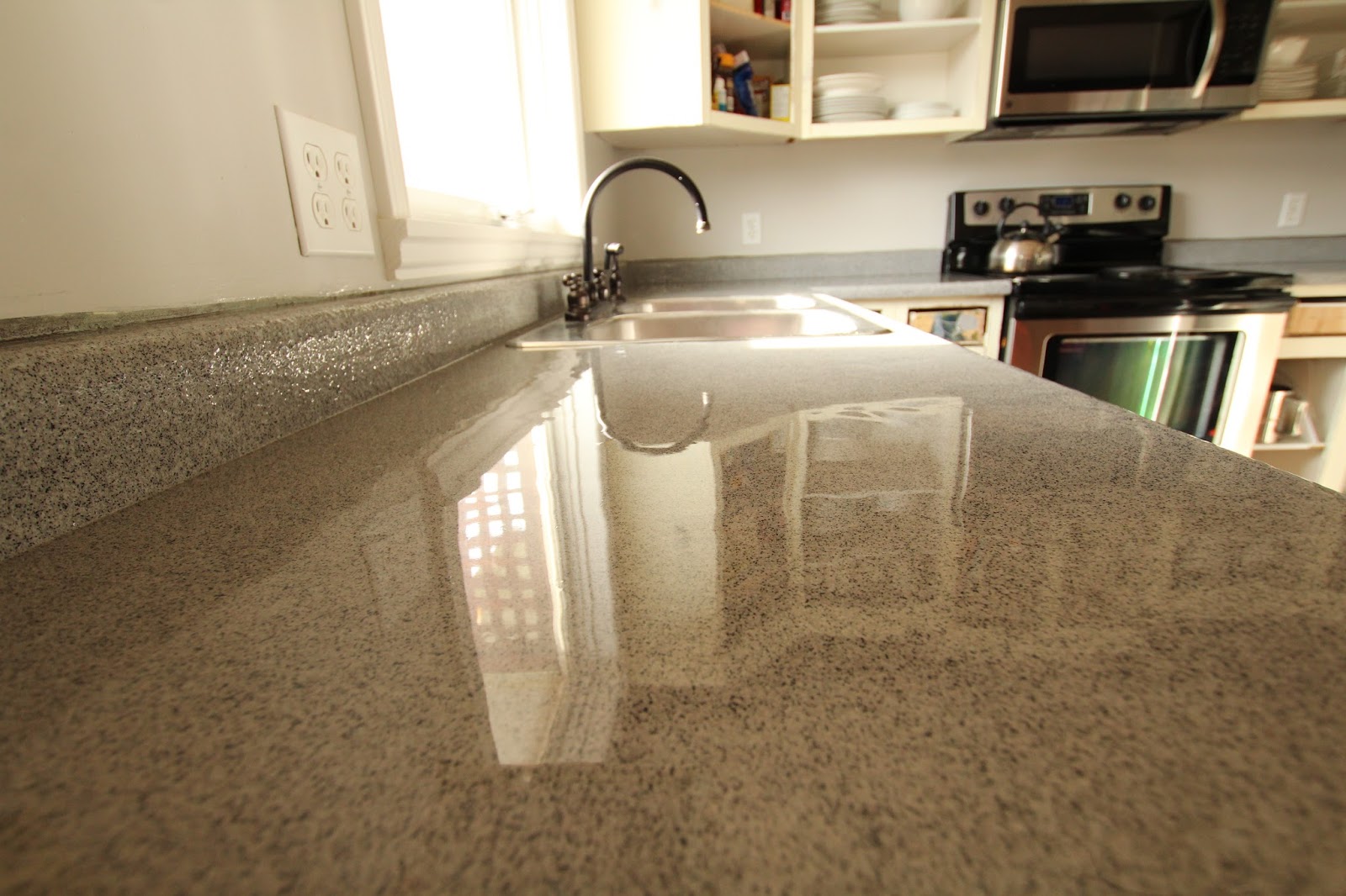 d i y d e s i g n: Faux Granite Counter-Top