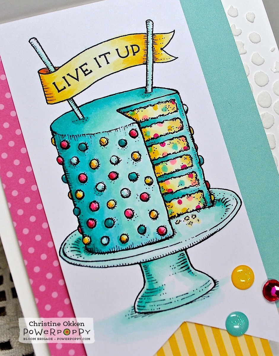 ChristineCreations: Confetti Cake