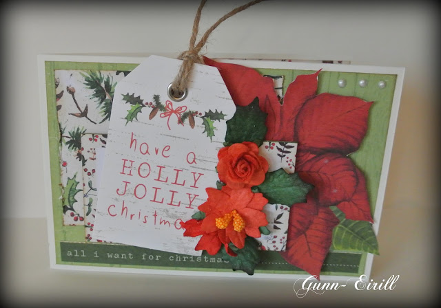 Gunn-Eirill`s Paper Magic: Christmas cards /DT Wild Orchid Crafts
