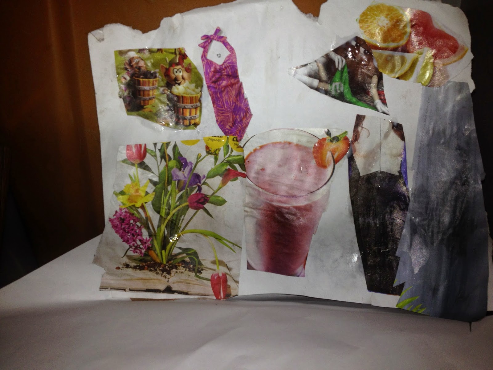 Make A Spring Collage