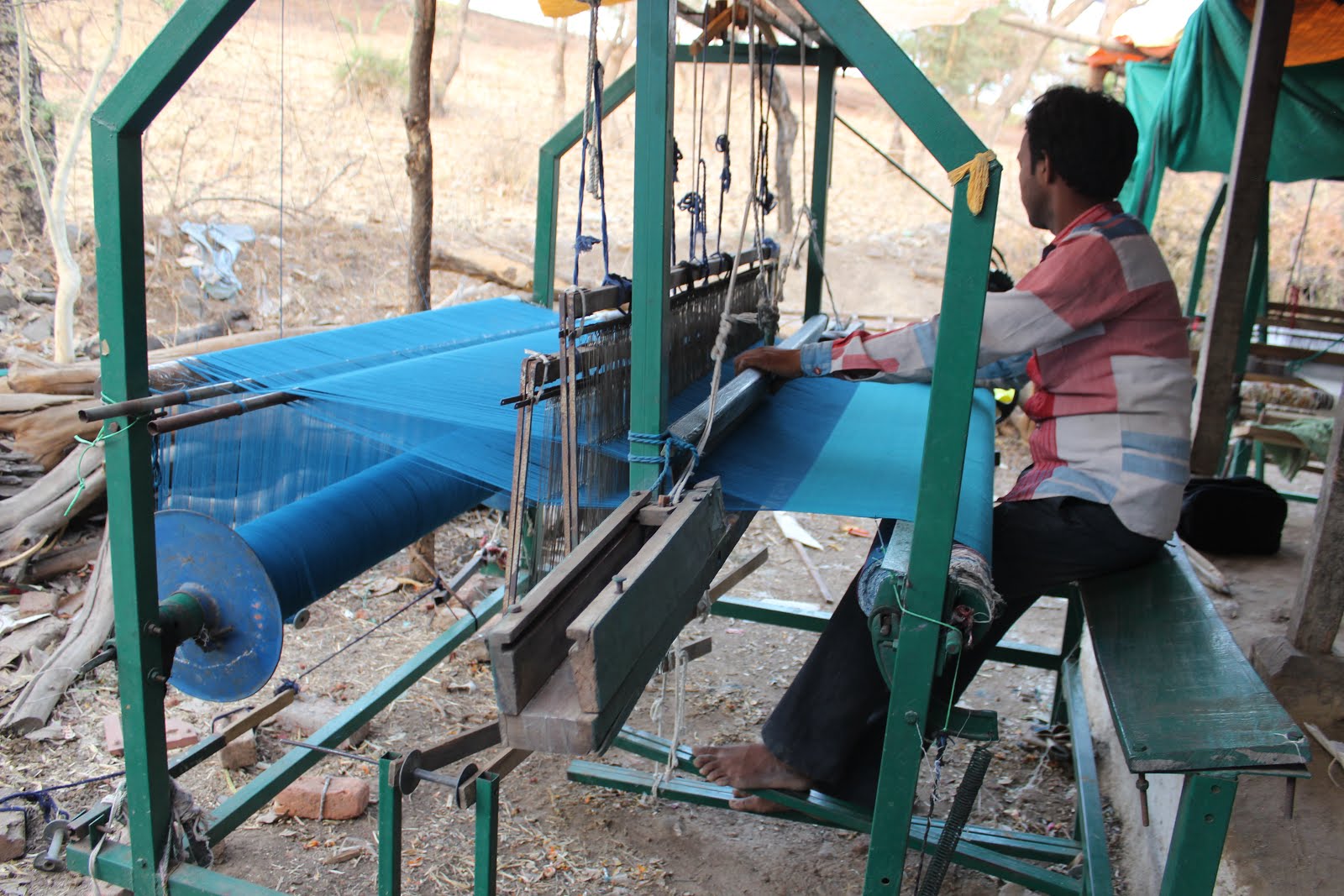 Aha Vastra!: Cloth making process