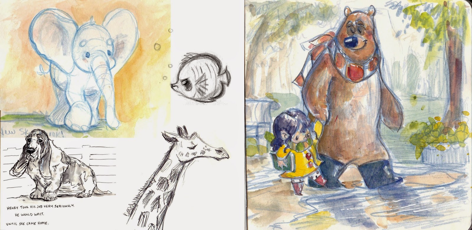 Ariel Silverstein: Sketchbook Doodles