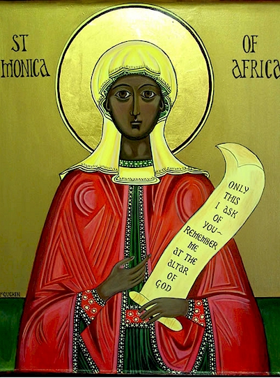 Brought to Christ's Holy Orthodox Church: Saint Monica, Widow, mother ...