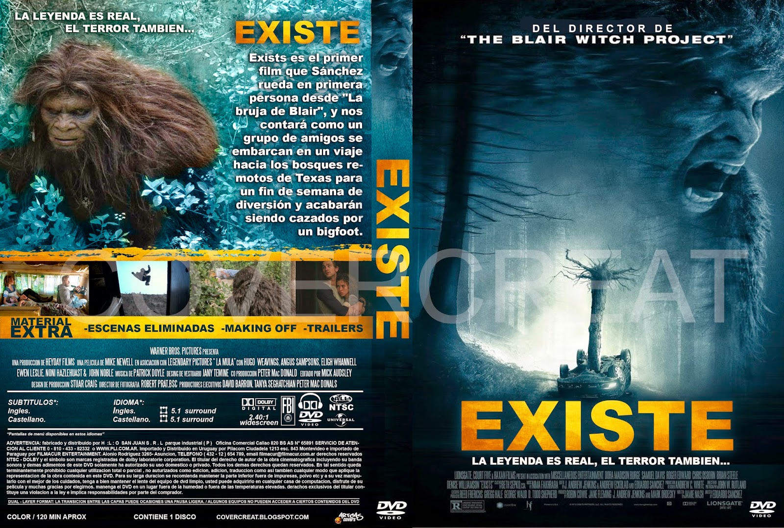 COVERCARATULAS DE DVD - CD COVERCREATORS: EXISTS DVD COVER CD 2014 (Existe)