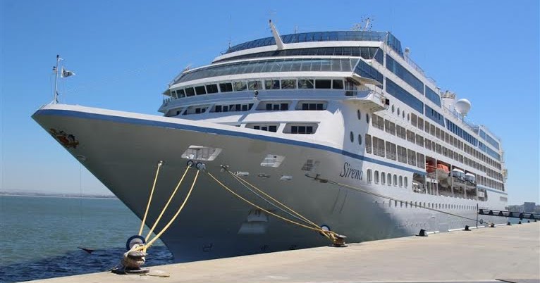 Sergio@Cruises: Estreia do navio Sirena em Lisboa