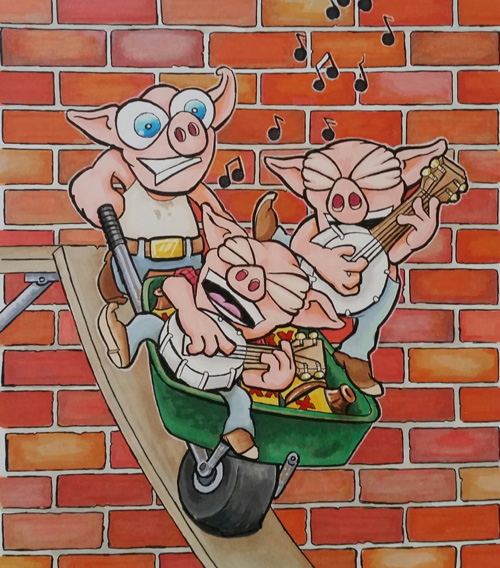 Dueling Banjo Pigs