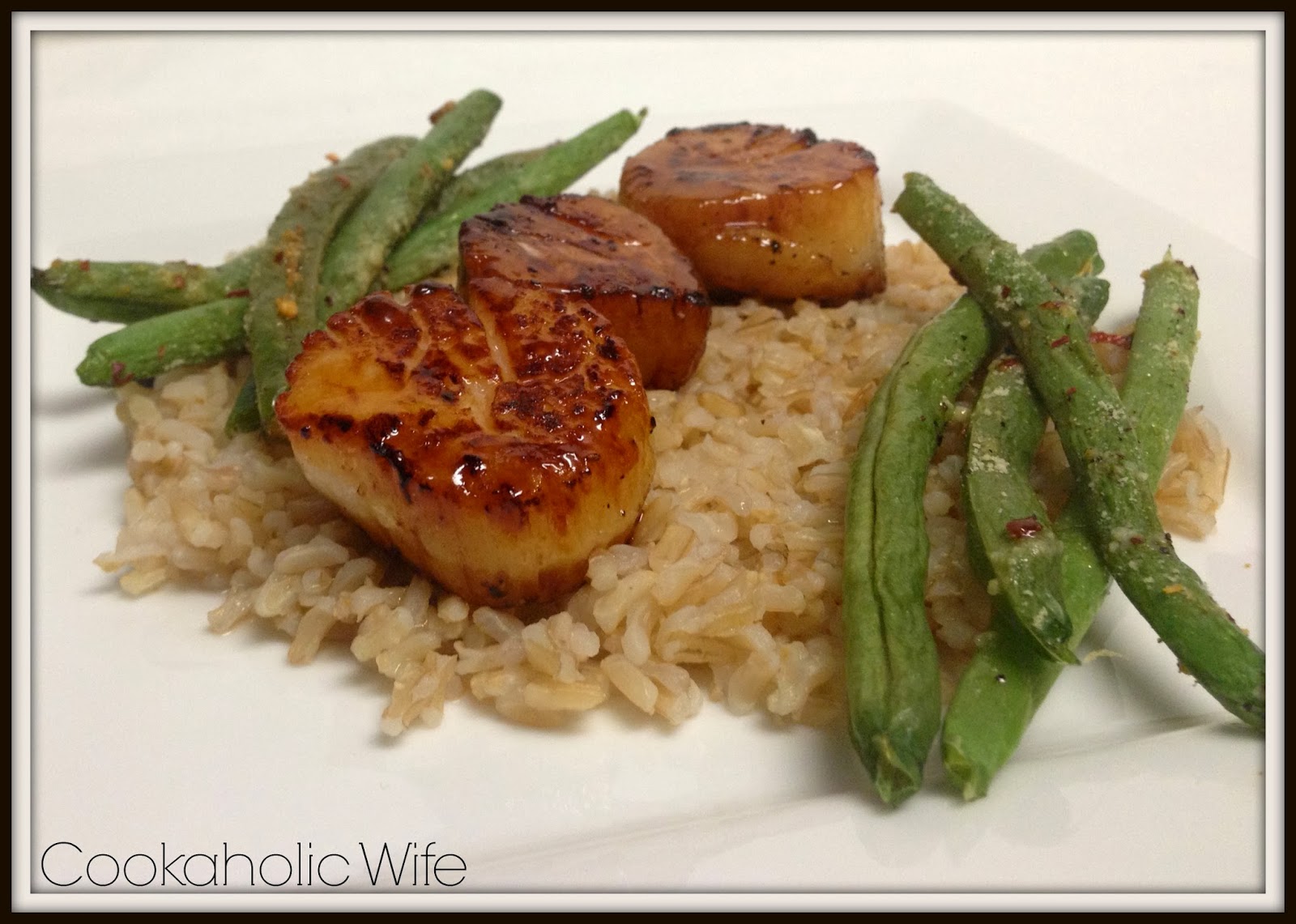 Caramelized Sea Scallops - Cookaholic Wife