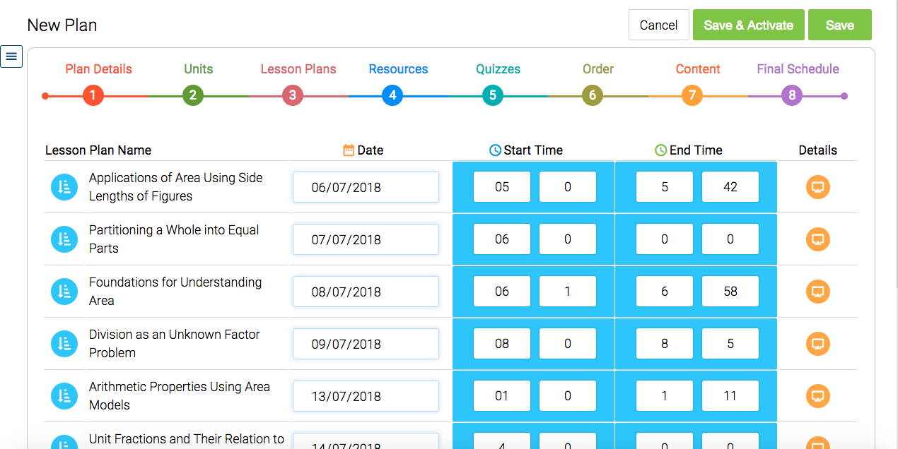 Individual Learning Plans