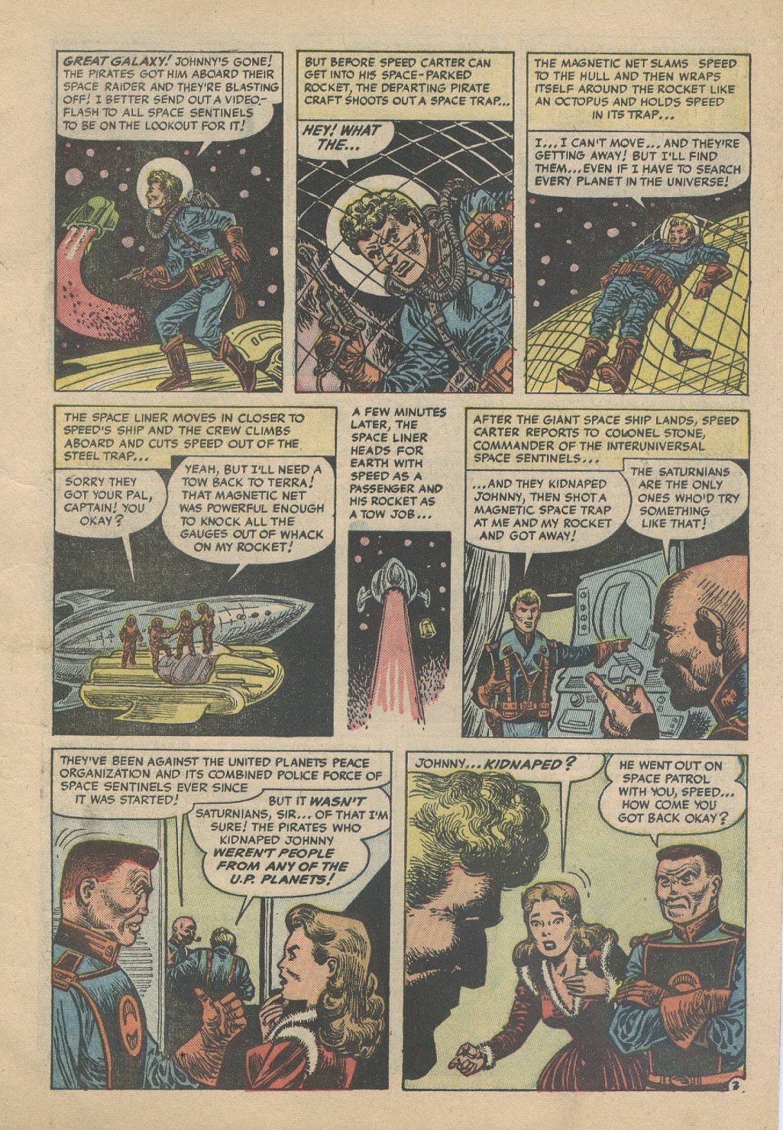 Last of the Spinner Rack Junkies: Speed Carter SPACEMAN by Joe Maneely 1953