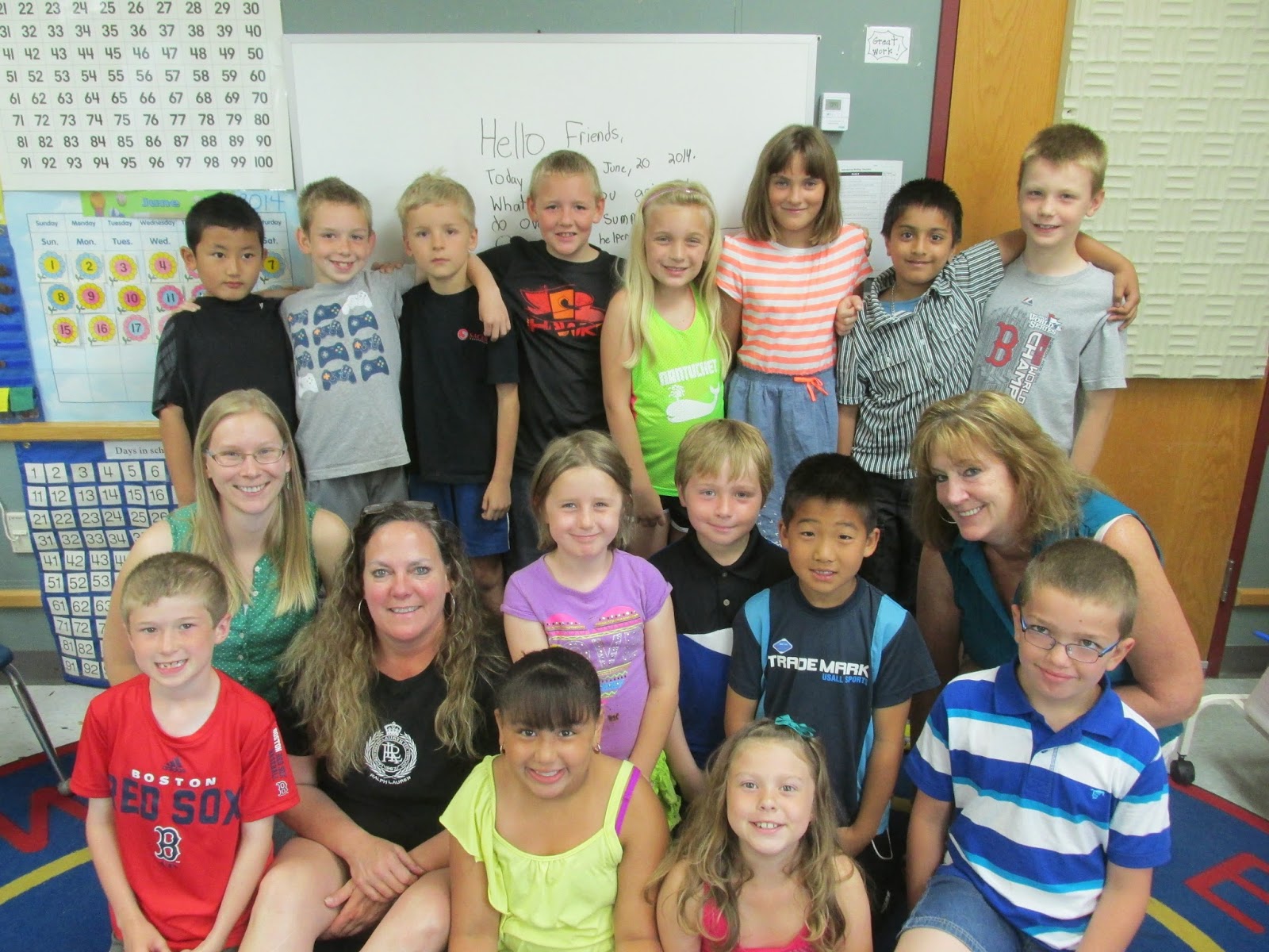 Second Grade Friends!