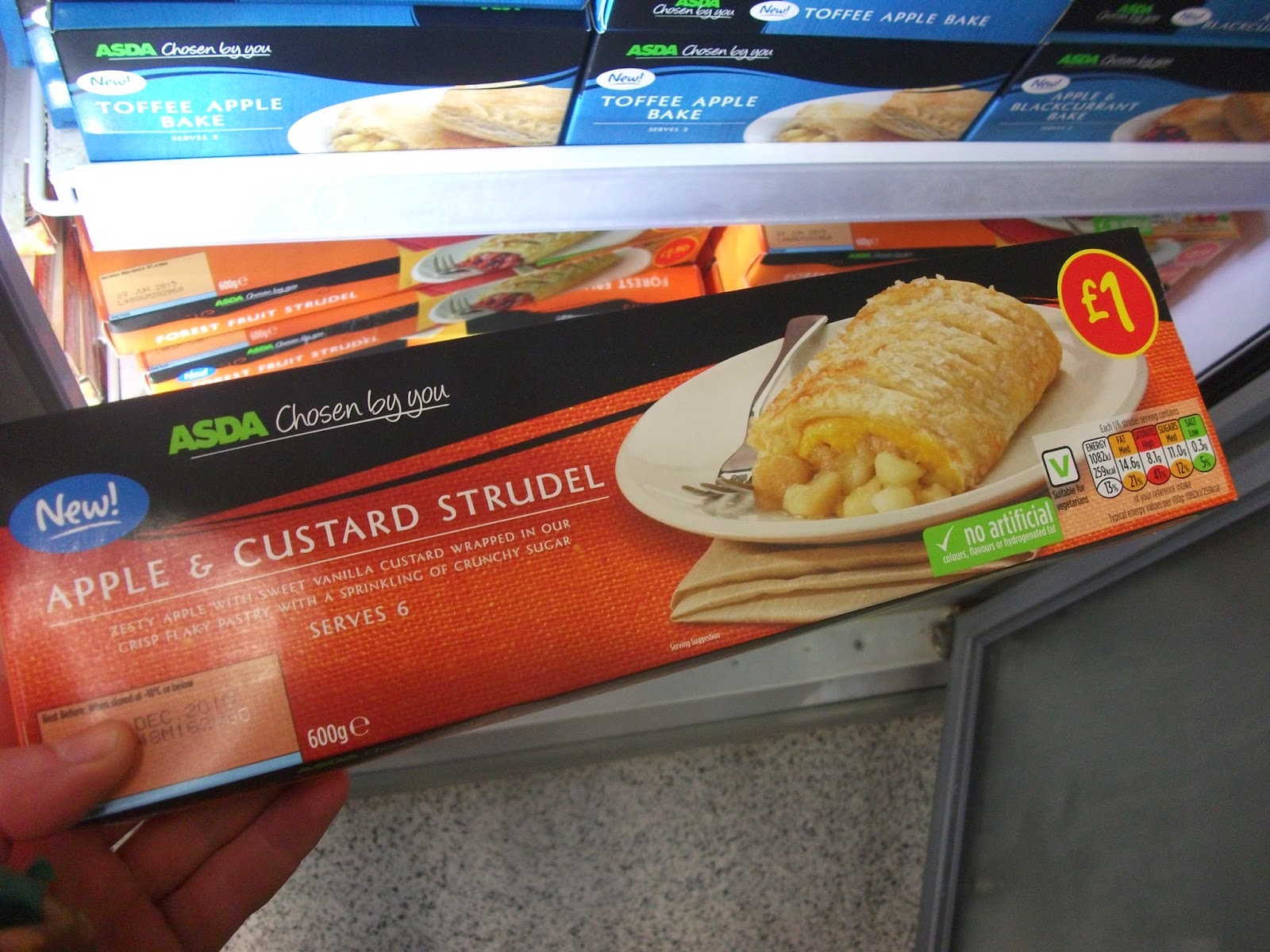 New at Asda! Dessert Hybrids, Cheesecakes, Gateaus, Pies, Ice Creams etc.