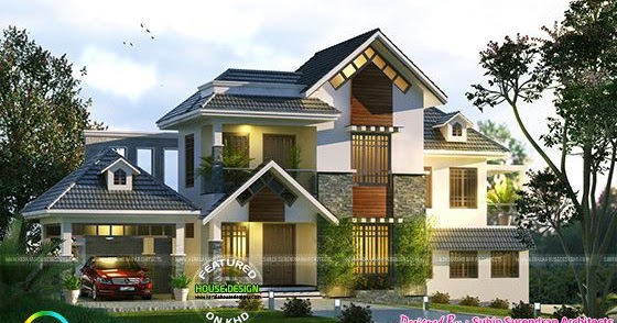 Cute home trend of 2017 - Kerala Home Design and Floor Plans - 9K ...