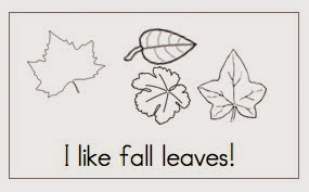 Joyful Learning In KC: I like Fall Leaves Book