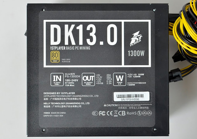 REVIEW - 1st Player DK13.0 (1300W)