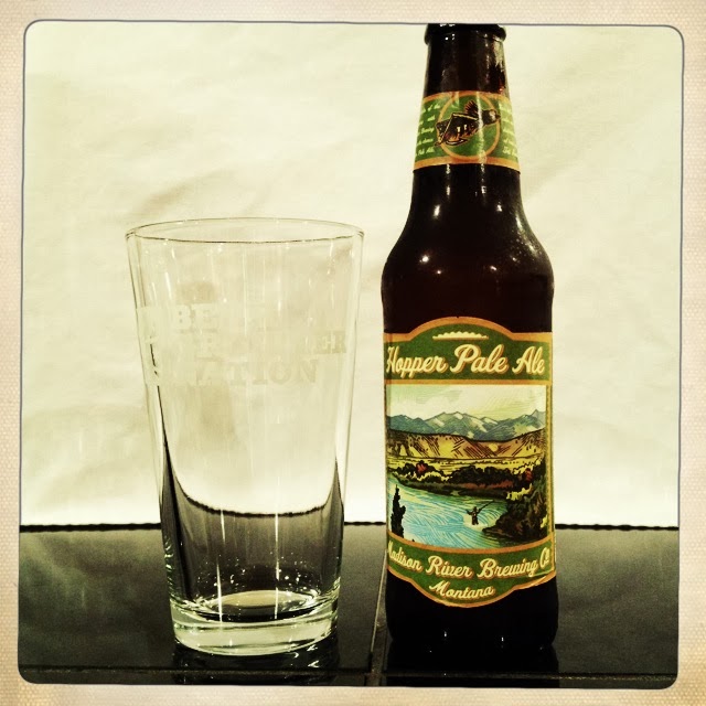 NorCal Beer Blog: Madison River Brewing Company Hopper Pale Ale