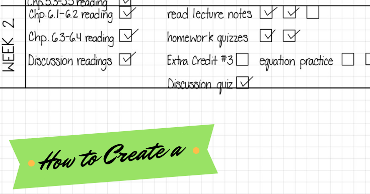 How to Create a Bullet Journal Study Plan