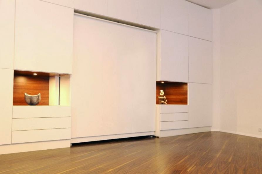 Multifunkčný nábytok, ktorý šetrí priestor. Sklopné postele. | Štýly ...