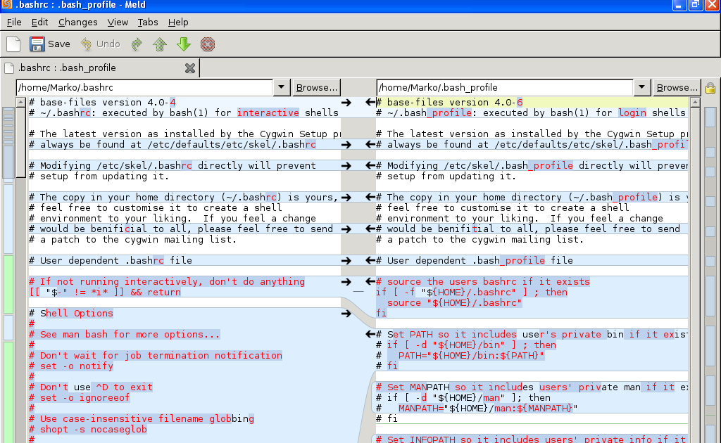 poquito picante: Building Meld for Cygwin
