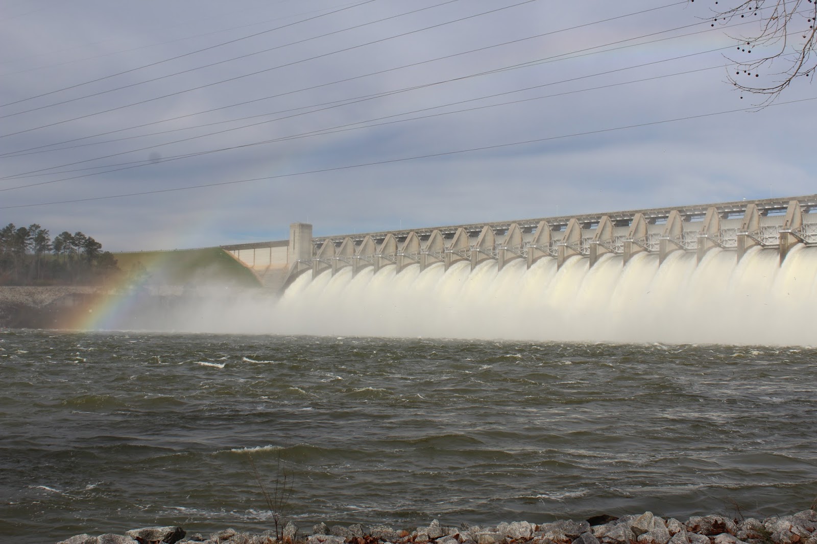 Simply Sweet & Southern: OOTD + Strom Thurmond Dam Pics