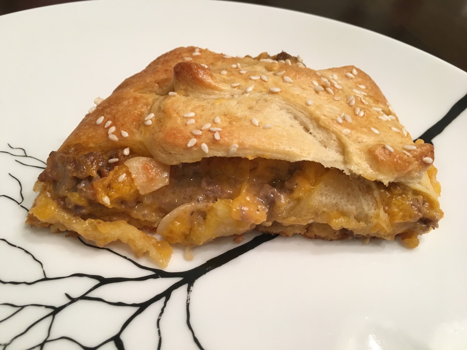 BJ Brinker's Home Cooking: Cheeseburger Crescent Roll