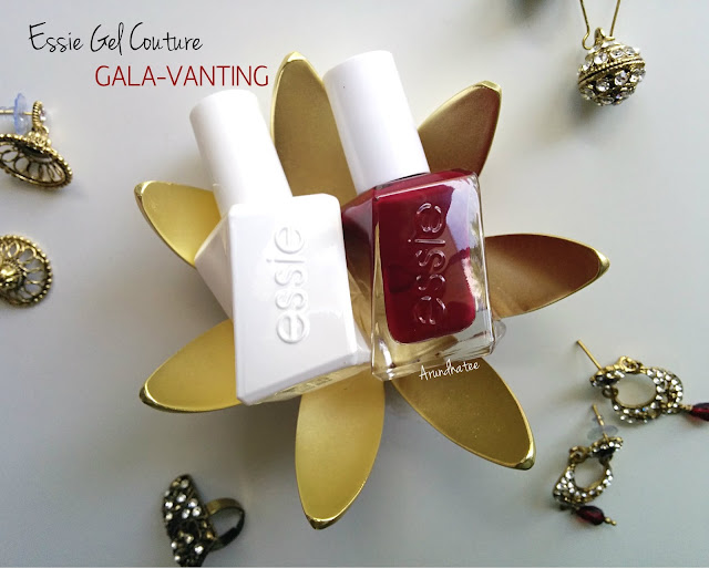 Discovering me: ESSIE Gel Couture in GALA-VANTING with Top Coat ...