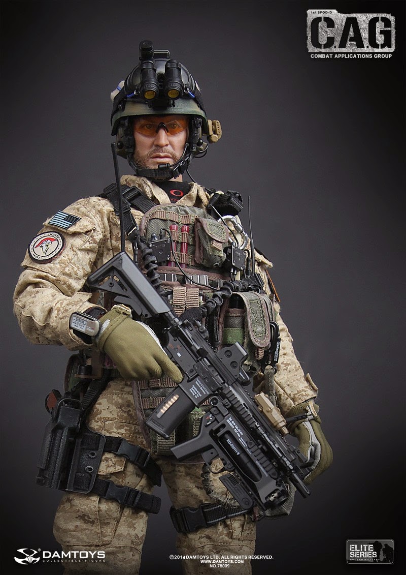 One Sixth Military Figure : DAM Toys 1st SFOD-D CAG (Combat ...